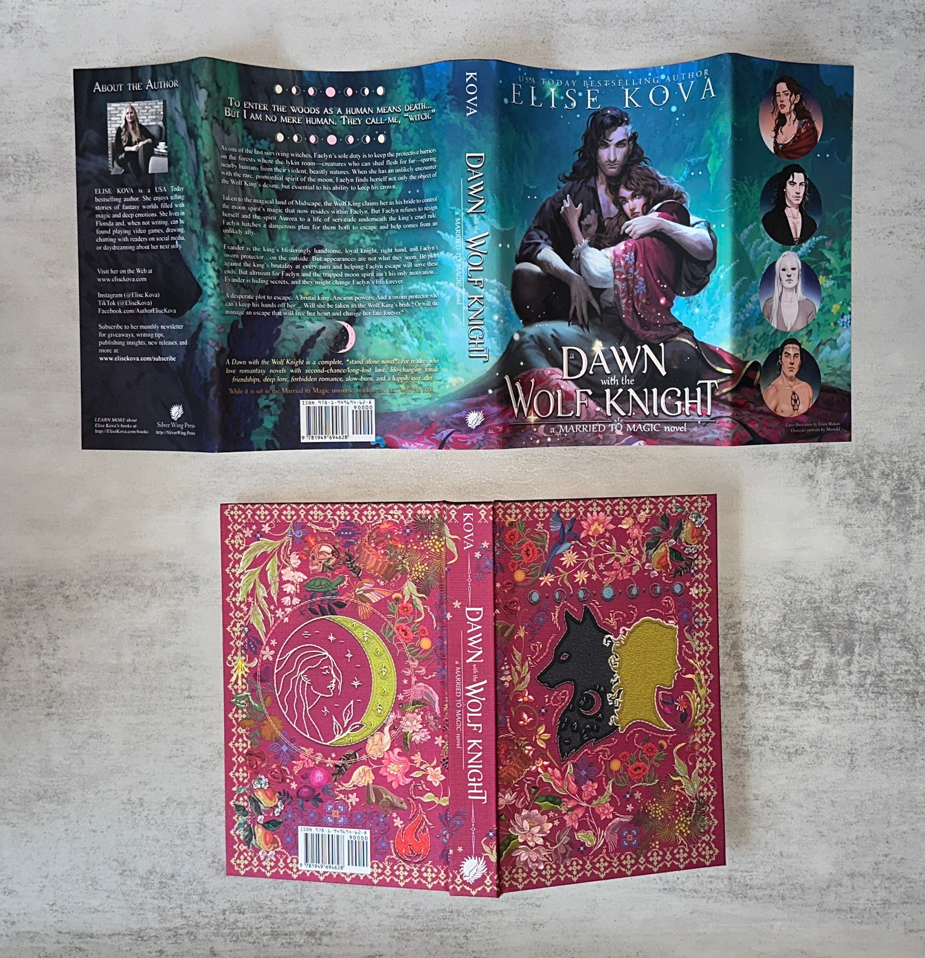 A Dawn with the Wolf Knight (Signed Hardcover) – Elise Kova's Signed ...