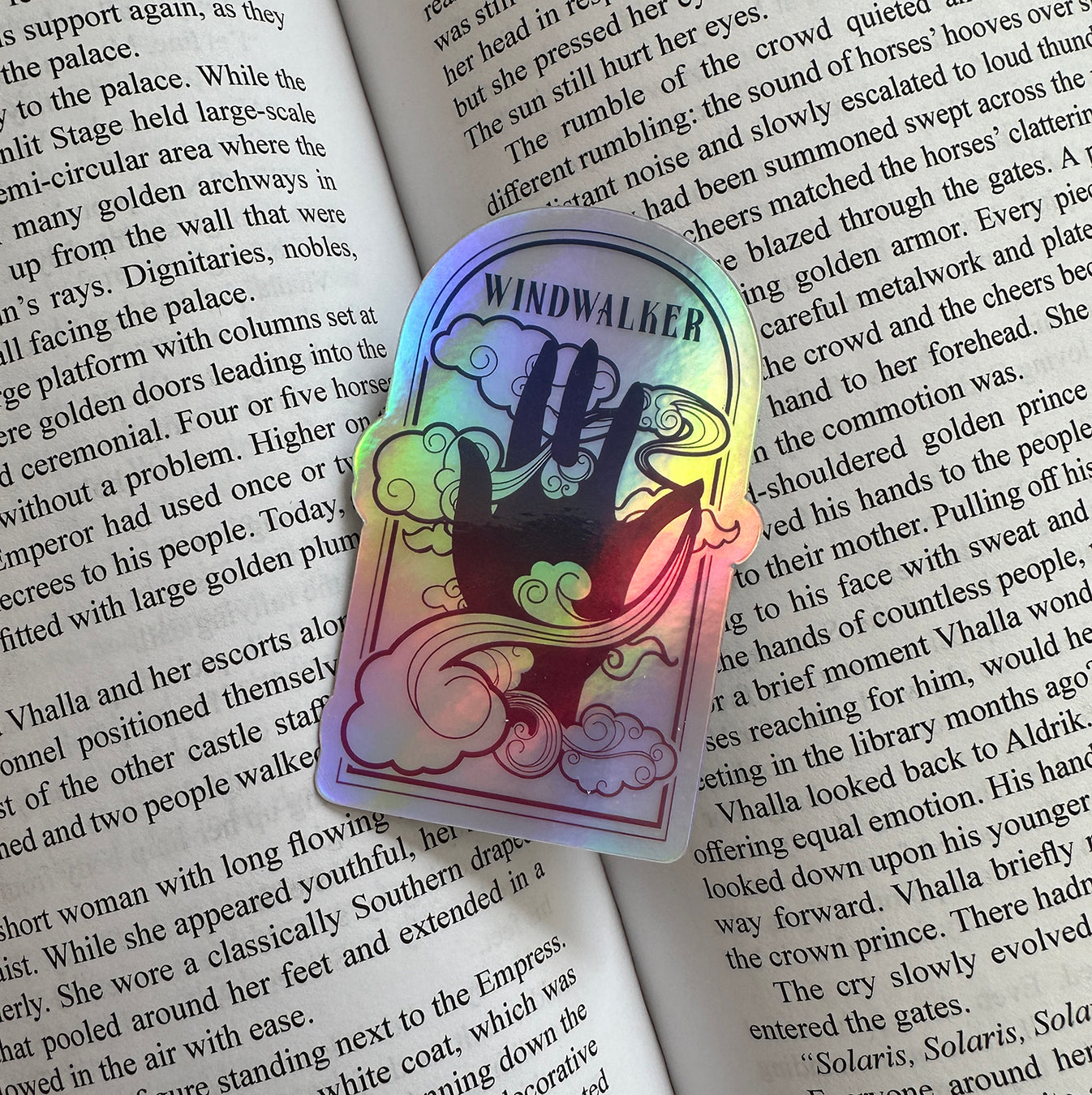 Windwalker Holographic Sticker - Air Awakens Merchandise – Elise Kova's ...